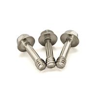 China 316 Stainless Steel Hex Flange Head Captive Screw for Heavy-Duty Applications for sale