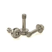 China 316 Stainless Steel Hex Flange Head Captive Screw for Heavy-Duty Applications for sale