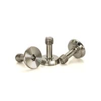 China 304SS Flat Head Captive Screw with CD Pattern Hex Socket Durable and Standard Solution for sale