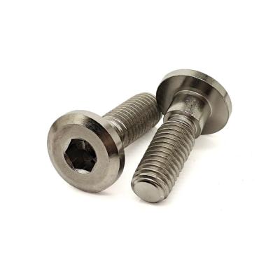 China Custom Machined 316 Stainless Hex Screw CNC Turned & Full Thread Design for sale
