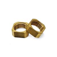 China Polished C36000 Brass Square Nut with M4/M5/M6/M8 Threads for Furniture and Electrical Grounding for sale