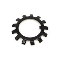 China Non-Conductive Anti-Static Nylon Washer with External Tooth Design for Secure PCB Mounting for sale