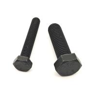 China Stainless Steel 8.8 Hex Bolt M8/M10 Semi-Thread IATF 16949 Certified Length 1mm-500mm Black Zinc Plated for Industrial for sale