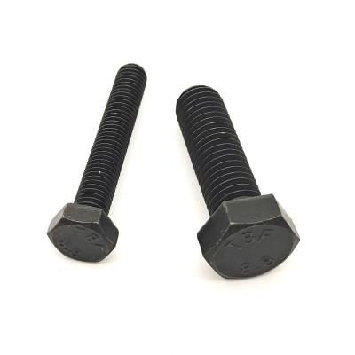 China Stainless Steel 8.8 Hex Bolt M8/M10 Semi-Thread IATF 16949 Certified Length 1mm-500mm Black Zinc Plated for Industrial for sale
