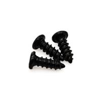 China Black Zinc Self-Tapping Screw – M5x25mm Countersunk Phillips for sale