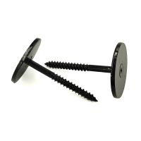 China Black Zinc Plated Self-Tapping Screw with Partial Thread and No Pre-Drilling Required for Metal Fastening DIN Standard for sale