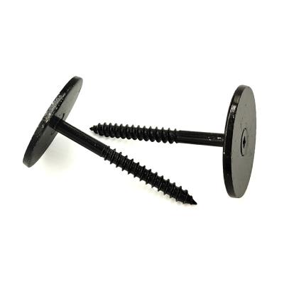 China Black Zinc Plated Self-Tapping Screw with Partial Thread and No Pre-Drilling Required for Metal Fastening DIN Standard for sale