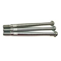 China Precision CNC Turned Round Head Bolt - Custom Non-Standard Dimensions & Threads for sale
