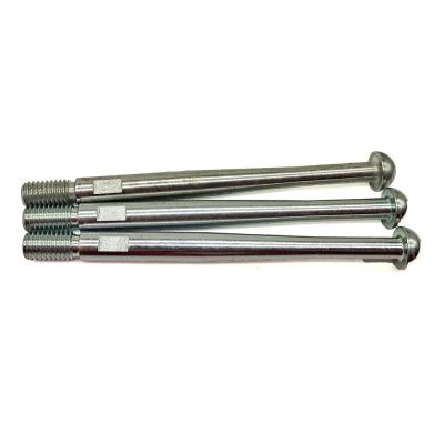 China Precision CNC Turned Round Head Bolt - Custom Non-Standard Dimensions & Threads for sale