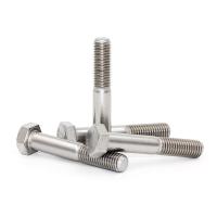 China Stainless Steel 304 316 Half Threaded Hex Head Bolts for Various Applications for sale