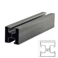 China Weather Resistant Aluminum Solar Mounting Rail Clamp Photovoltaic Guide Rail For Universal Solar Panels for sale