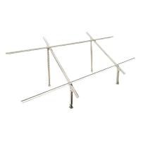 China Solar Strut Channel Supported Installation Solar Pv Bracket For Frameless Roof Module for sale