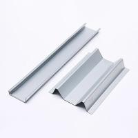 China Solar Mounting M Shape Water Channel Anodized With Installation And Anti Slip Design for sale