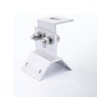 China Anodized Surface Solar Mounting Clamp For Photovoltaic Panel Installation for sale
