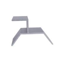 China Powder Coated Aluminum Semi Circular Solar Mounting Clamps Pv Module Clamps for sale