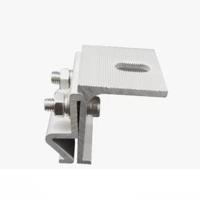 China Silver Aluminum Photovoltaic Solar Panel Fixture For Extreme Weather Resistance for sale
