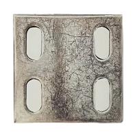 China Silver Aluminum Alloy Embed Plates For Sale Fireproof Curtain Wall Constructions for sale