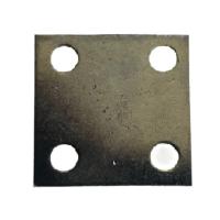 China Weather Resistant Aluminum Curtain Wall Embedded Parts Silver Anodized for sale