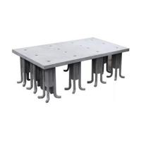 China Premium Silver Aluminum Fixture Embedded Parts For Curtain Wall System for sale