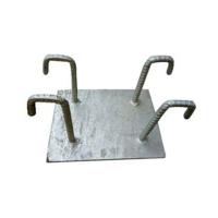 China Corrosion Resistant Aluminum Embed Plate With Headed Studs For Curtain Wall Installation And Fixing for sale