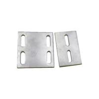 China Class A Fire Resistant Curtain Walls Steel Embed Plates Anodized for sale