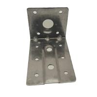 China Custom Powder Coated Aluminum Alloy Curtain Wall Corner Code Curtain Wall Hardware for sale