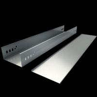 China Fire Resistant Galvanized Steel Wall Mount Cable Tray Length 2m 2.44m 3m for sale