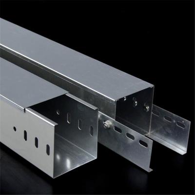 China Heavy Duty Steel Wall Mount Cable Tray 2.0mm Thickness Weather Resistance for sale