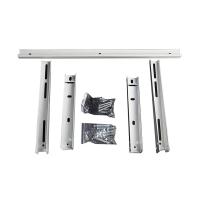 China Sleek And Modern White Steel Ac Wall Mount Bracket Up To 200 Lbs Easy To Install for sale
