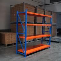China Powder Coated Indoor Storage Shelves Withstand 200 Pounds For Home And Office 4 Shelf Storage Rack for sale