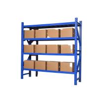 China Premium 4 Shelf Metal Storage Rack For Indoor Use Warehouse Storage Racks for sale