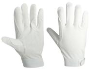 China Outdoor Full Finger Horse Riding Gloves 180gsm Cotton Pimple Palm Hand Protection for sale