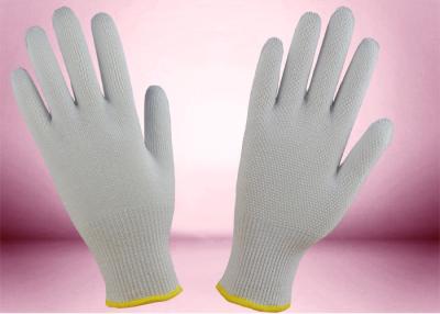 China 13 Gauge 100% Cotton Knitted Gloves with PVC Dots 300-360g Per Dozen for sale