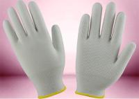 China Slip Proof Cotton Knitted Gloves 13 Gauge 100% Polyester Seamless Work Gloves Size 7-11 for sale