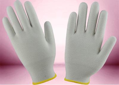 China Slip Proof Cotton Knitted Gloves 13 Gauge 100% Polyester Seamless Work Gloves Size 7-11 for sale