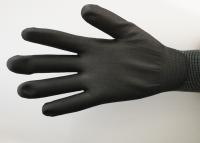 China Industrial PU Coated Gloves Excellent Moisture Absorbency 21cm - 25cm Length for sale