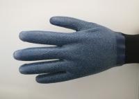 China 13G Anti Slip Granule Black Latex Gloves Nylon Liner Comfortable Hand Feeling Work Gloves Size 6-11 for sale
