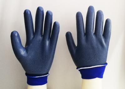 China Foam Eva Latex Dipped Gloves 13G Nylon Rubber Breathable Knit Size 6-10 for sale