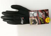 China 15 Gauge Nylon Latex Coated Gloves EN388 Breathable Safety Work Gloves 600 Pairs Per Month for sale