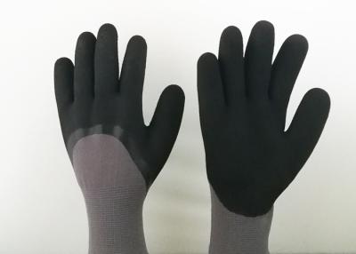 China 13G Nylon Foam Latex Coated Work Gloves with Warm Acrylic Liner Size 7-11 for sale
