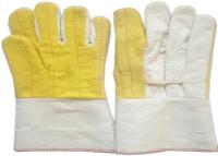 China Double Layer Heat Resistant Work Gloves Cotton Canvas Hotmill Gloves XS to XXL for sale