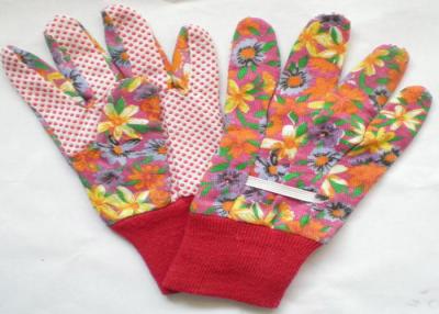 China Elastic Line Design Garden Work Gloves 9.5' 10.5' Size Comfortable Hand Feeling for sale