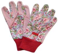 China Elastic Line Design Garden Work Gloves 9.5' 10.5' Size Comfortable Hand Feeling for sale