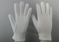 China Inspection Protective Cotton Work Gloves Heavy Weight 160gsm 40s Men's Glove Liner for sale