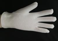 China Inspection Protective Cotton Work Gloves Heavy Weight 160gsm 40s Men's Glove Liner for sale