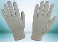 China Lint Free Anti Static Gloves Polyester With Conductive Carbon Lines Reusable for sale