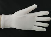 China Heavy 100D Clean Room Sterile Gloves , Static Resistant Gloves Common Binding for sale