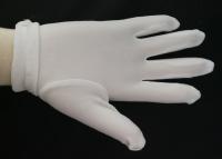 China Light Weight 75D Lint Free Gloves Interlock Finger Style 100% Nylon Material for sale