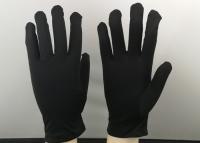 China Zero Scratches Jewelry Cleaning Gloves Large Size 23cm Length Machine Washable Microfiber for sale