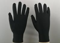 China Four Way Elastic Cotton Cosmetic Gloves 88% Nylon 12% Spandex Reusable Cleaning Gloves for sale
